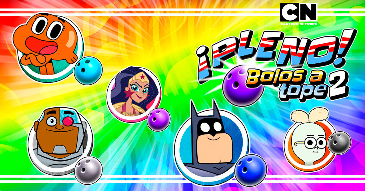 ¡Pleno! Bolos a tope | Juegos de El asombroso mundo de Gumball | Boing