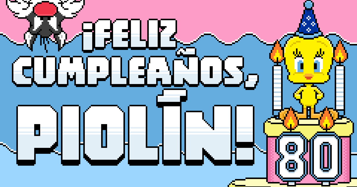 ¡Feliz cumpleaños, Piolín! | Juegos gratis de Looney Tunes Cartoons | Boing