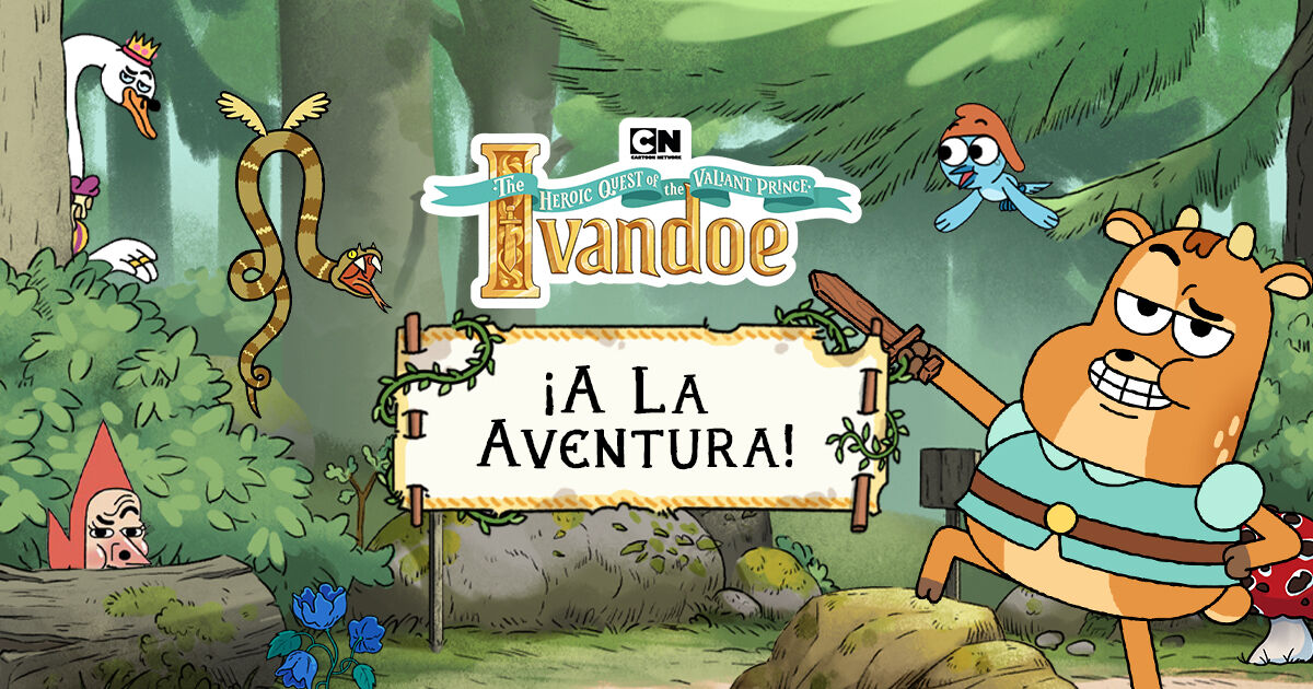 ¡A la aventura!a | Juego de El valiente príncipe Ivandoe | Boing