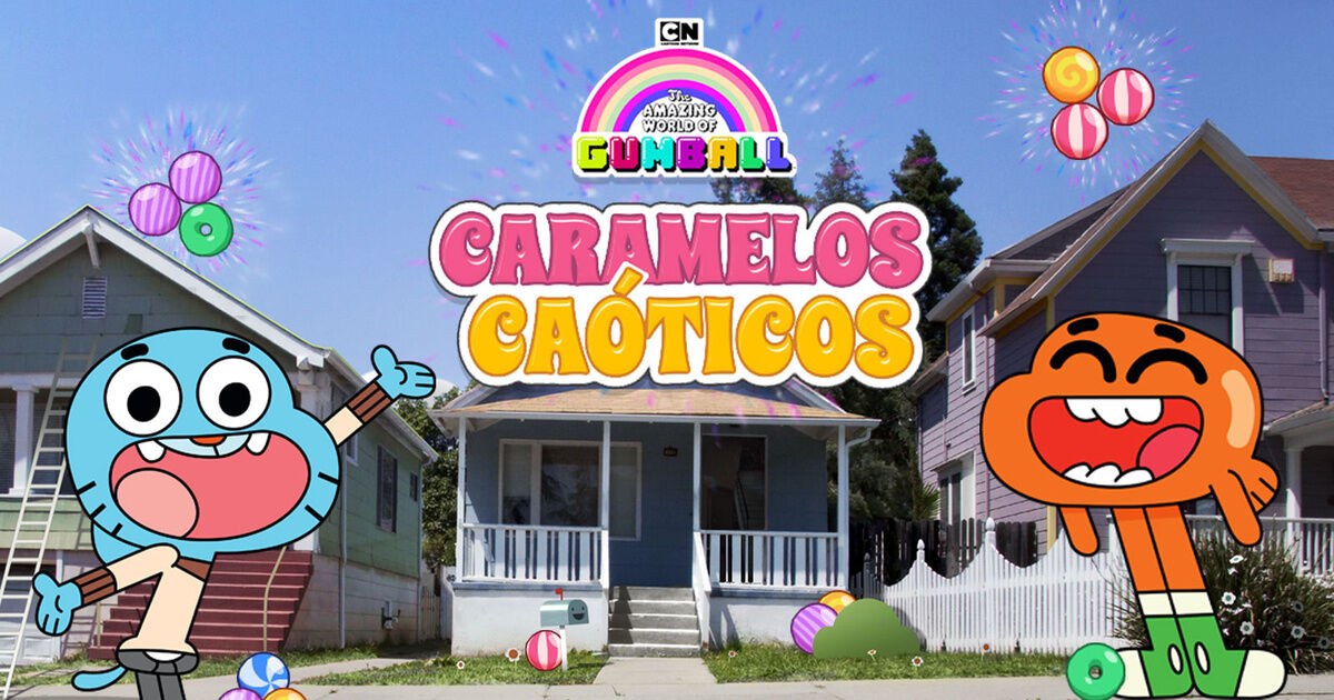 Caramelos caóticos | Juegos de El asombroso mundo de Gumball | Boing