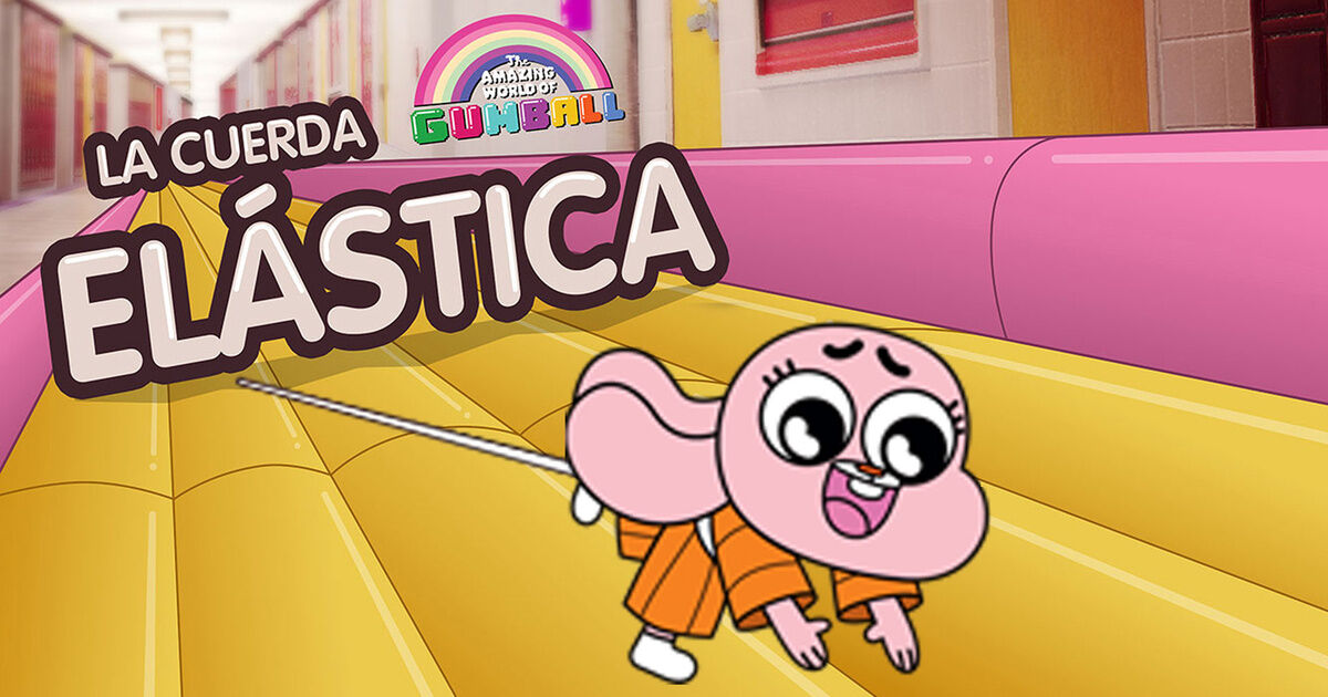 La cuerda elástica | Juego gratis de El asombroso mundo de Gumball | Boing