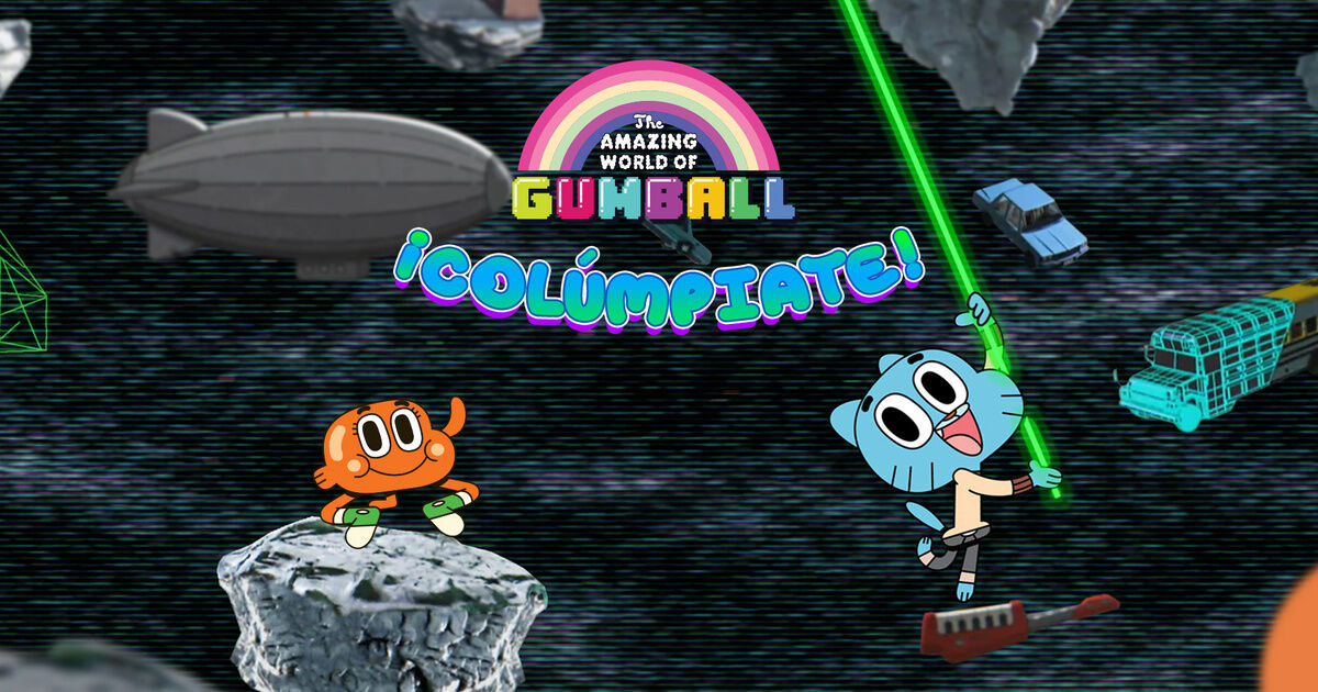 Colúmpiate | Juego gratis de El asombroso mundo de Gumball | Boing