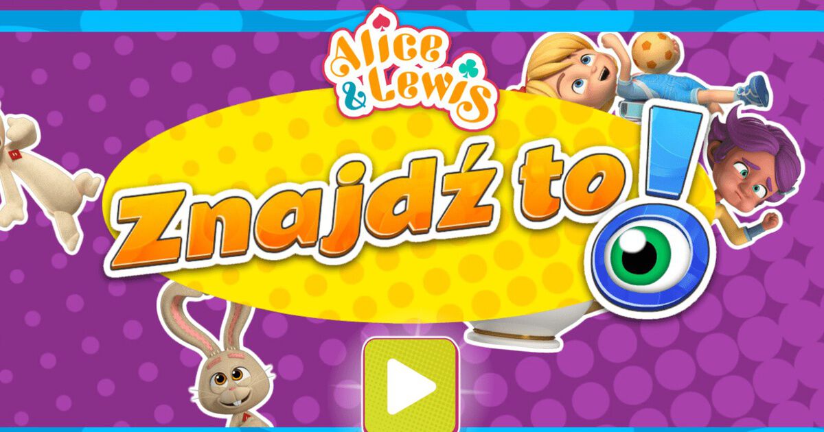 Znajdź to | Alice i Lewis | Cartoonito